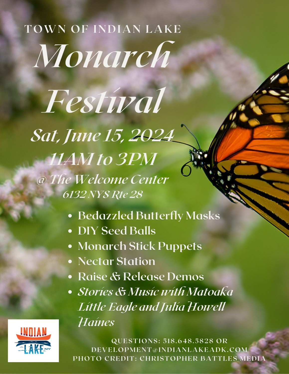 Upcoming Events - Indian Lake